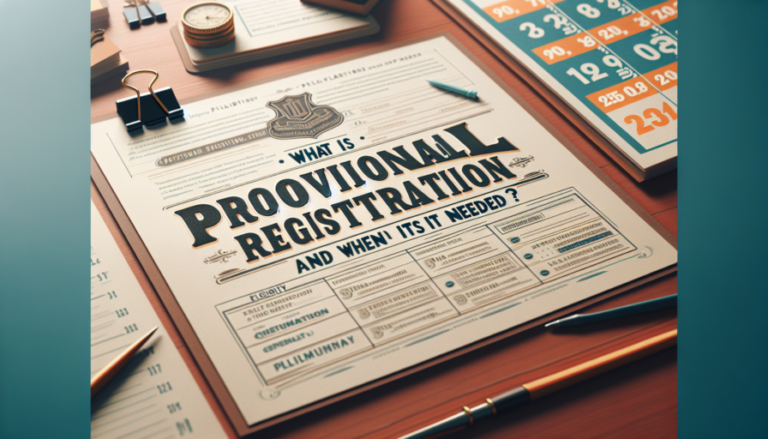 Qué es la matriculación provisional y cuándo se necesita | GoGestor